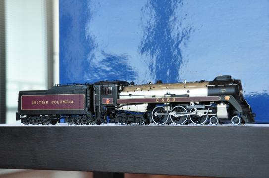 Brass Department: Van Hobbies BCR H-1d Royal Hudson Steam Engine